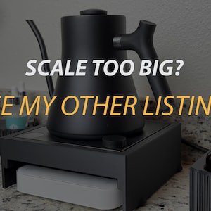 The Stagg Stand With Drawer | Minimalist Fellow Kettle + Scale ...