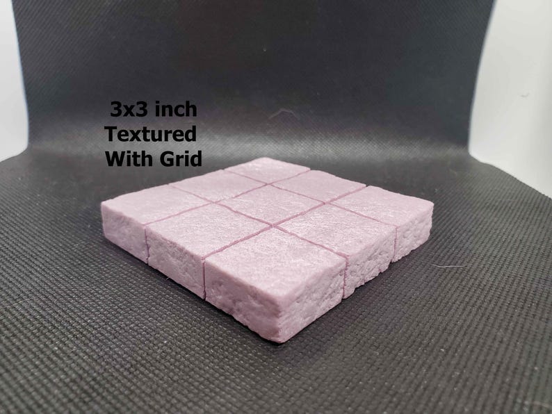 Ten Pack: 3x3 Xps Foam Tiles for Dnd / D&d Dungeons, Pathfinder ...