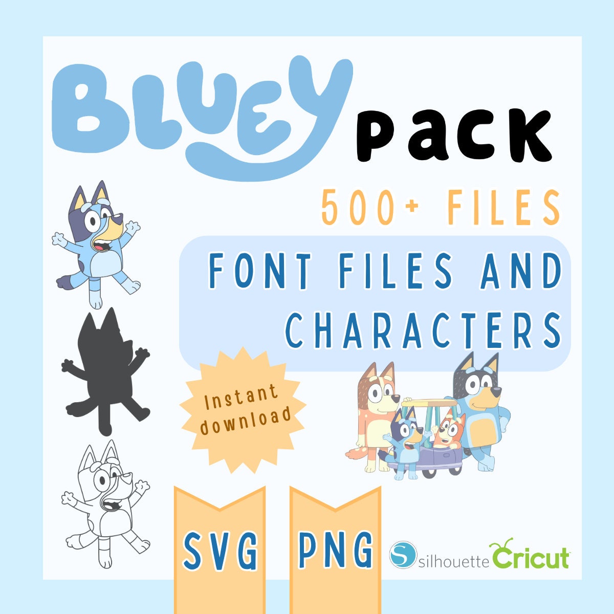 Bingo Logo Svg, Bingo Svg, Bingo Name Svg, Bluey Svg, Bluey☕ ...