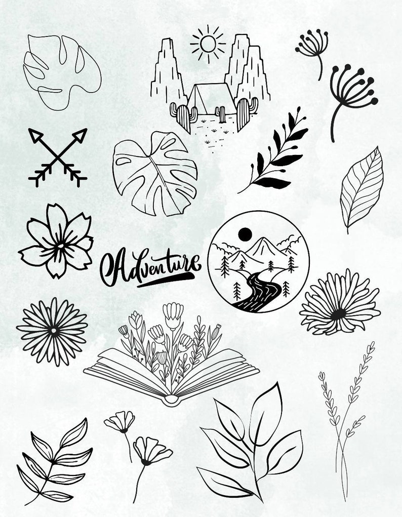 Nature SVG Bundle, Explore Svg, Boho Svg, Wanderlust Svg, Camping Svg ...