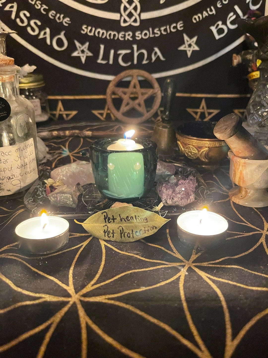 Pet Wellness Magic: Protective Spell for Animal Health and Vitality - Etsy