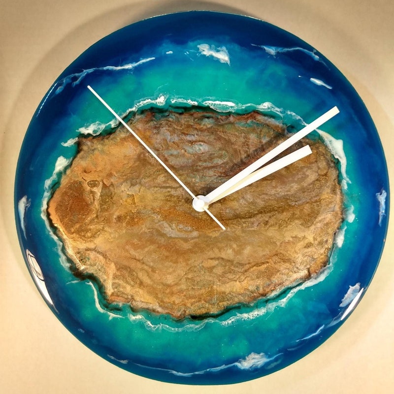 Resin Clock - Etsy