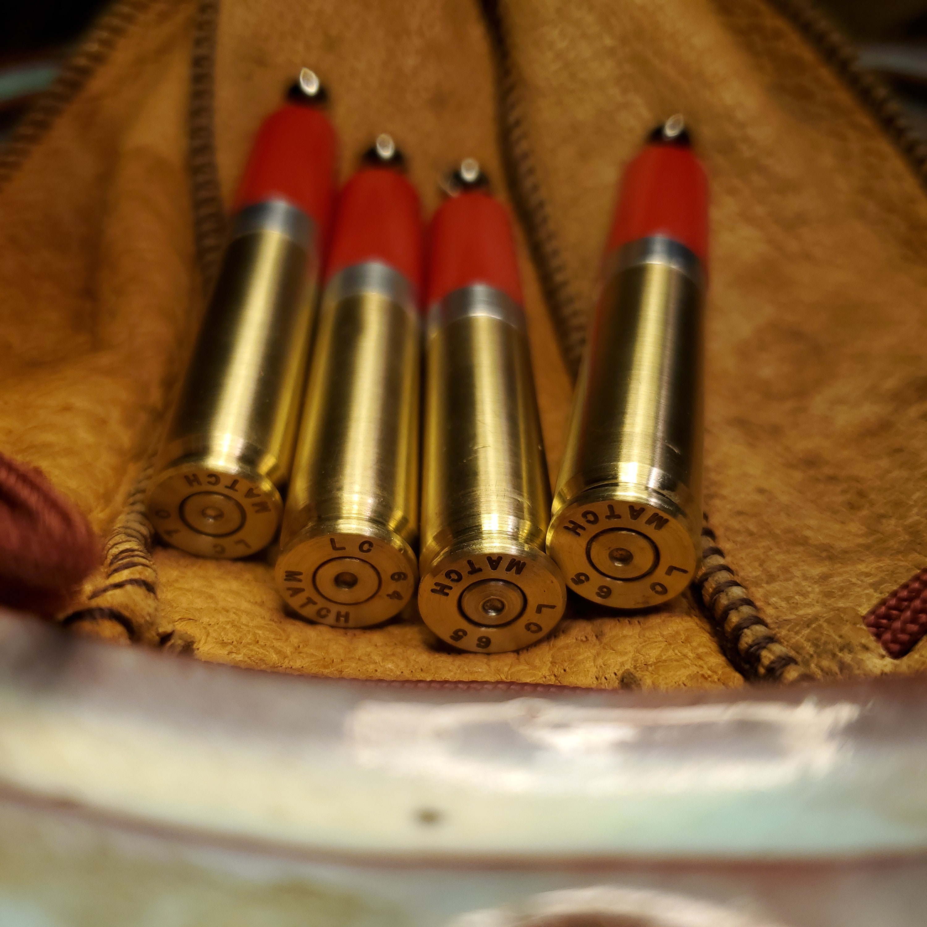 Bullet Casing Pipe Tamper with Tool and White Nacre Acrylic Spacer ...