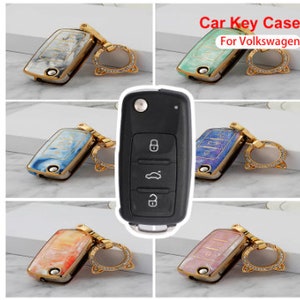 Car Key Cover Case Protection for Volkswagen VW Polo Golf 5 6 4 Mk4 ...