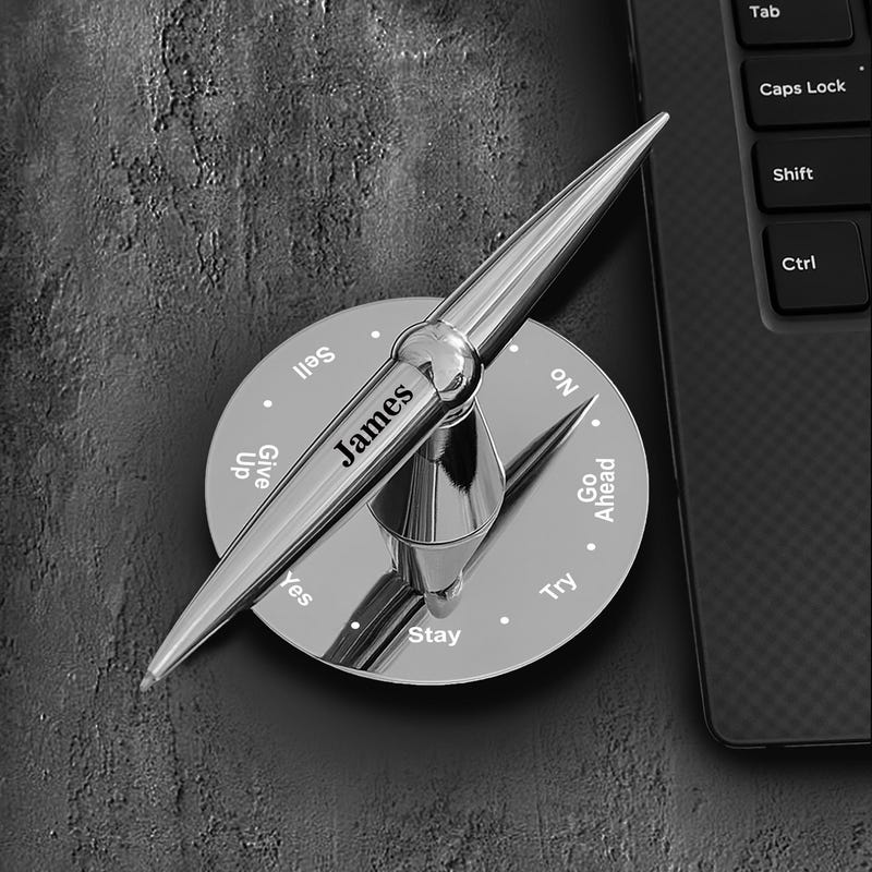 Personalized Metal Fidget - Etsy