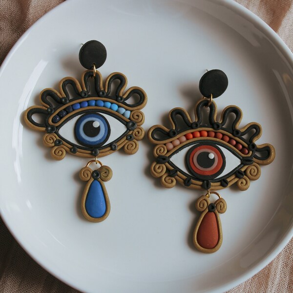 Polymer Clay Eyes - Etsy