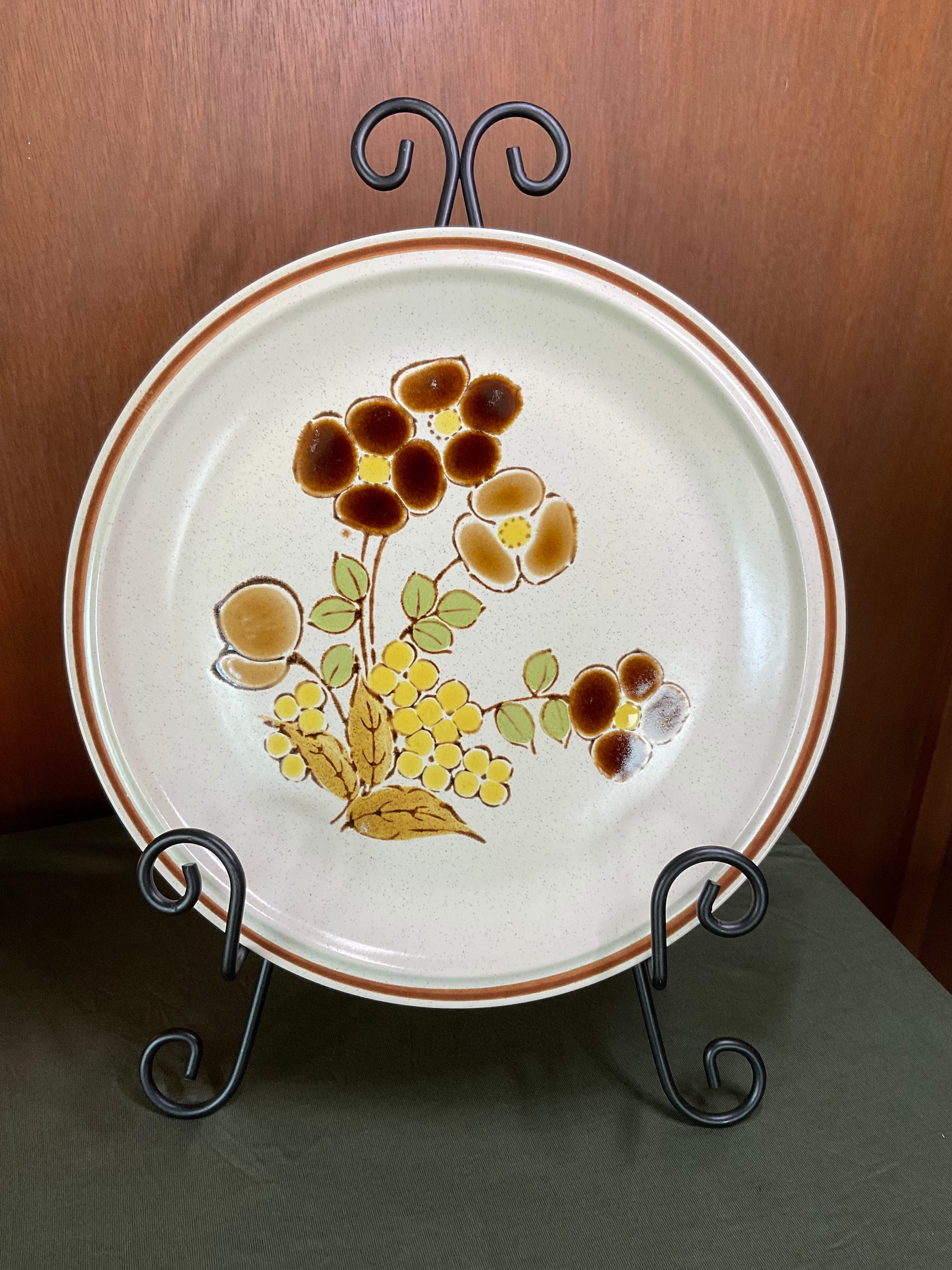 Vintage Stoneware ~ Hearthside Floral Expressions Stoneware ...