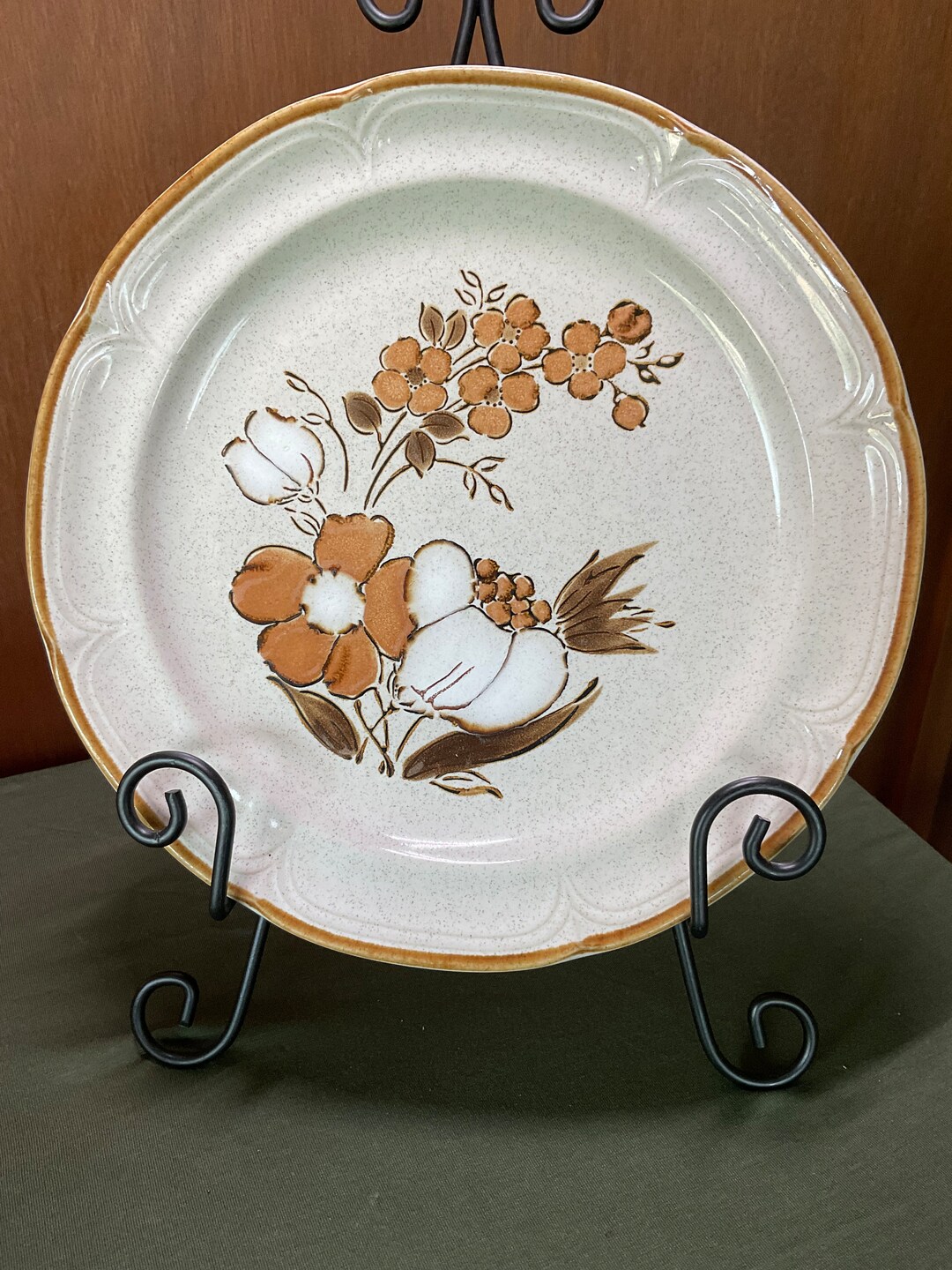 Vintage Stoneware Hearthside Collection Baroque 'autumn Fair' Dinner ...