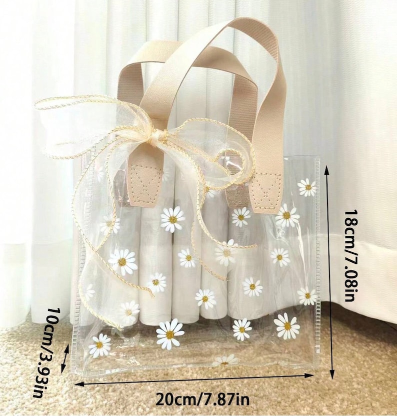 Daisy Flower Gift Bag | Favor Bag - Etsy