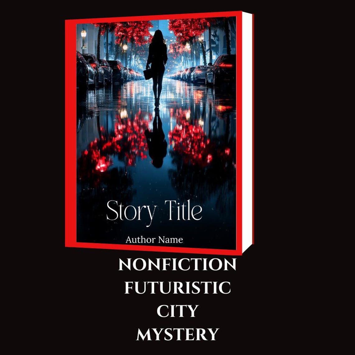 Premade E-book Covers Featuring Slick City Scapes Set of Two Great for ...