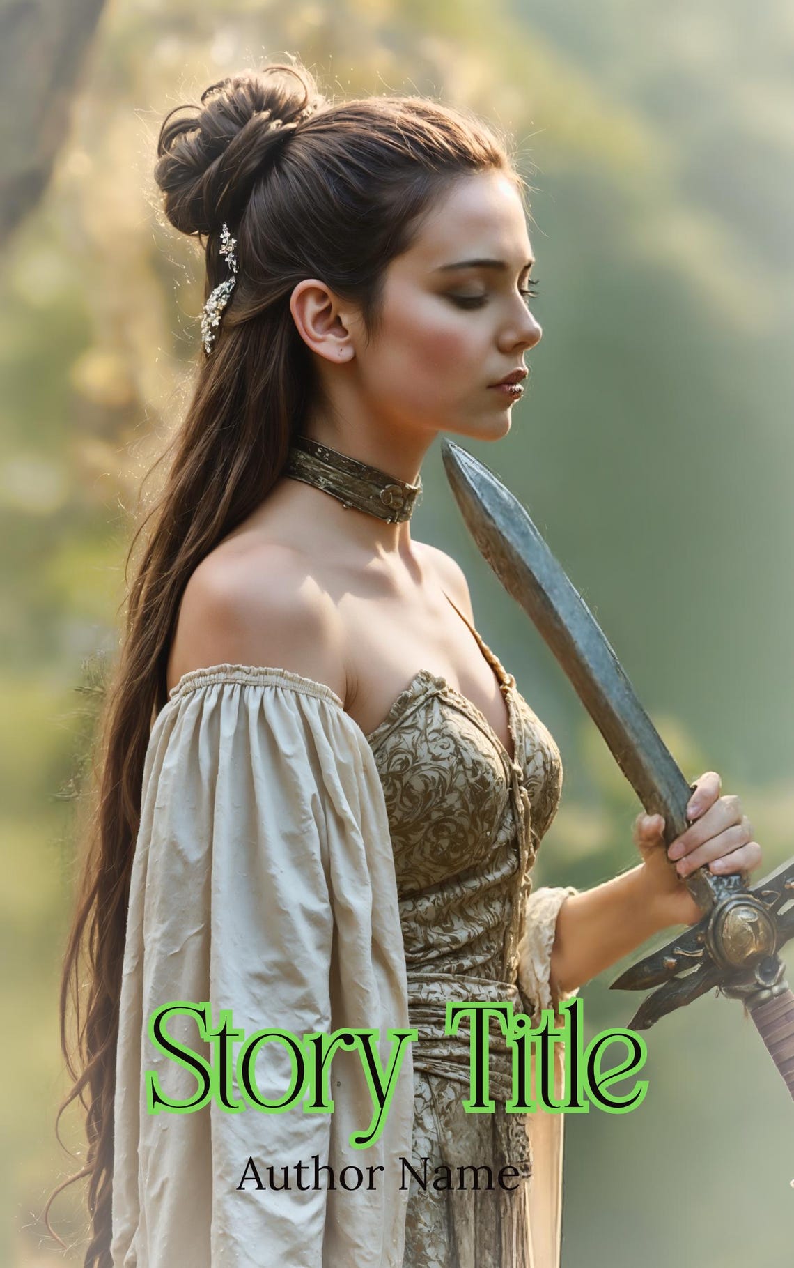 Premade E-book Covers Featuring Female Protagonist or M/F Couple ...