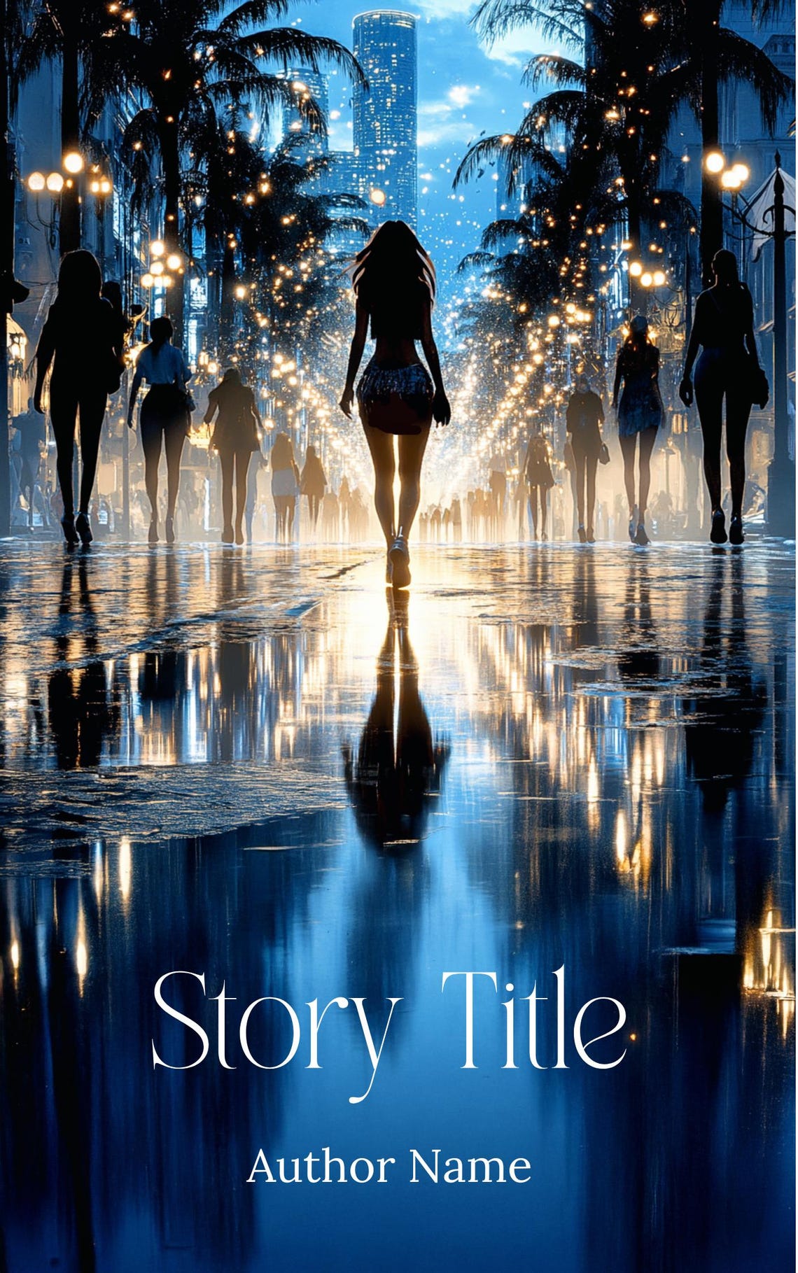 Premade E-book Covers Featuring Slick City Scapes - Set of Two - Great ...