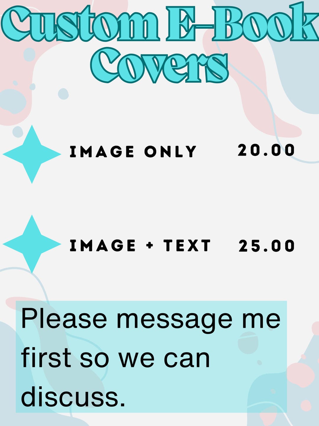 Custom E-book Covers - All Genres - Please Discuss With Me First via ...