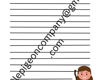 Magic School of Wizard Printable Note, Letter Paper, Printable Paper ...