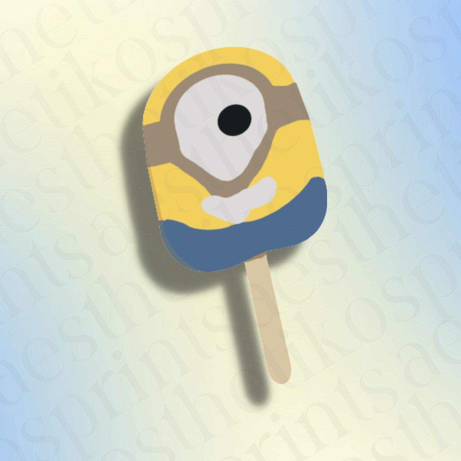 Minion Popsicle Clipart Package | PNG | Removed Backgound | Spongebob ...
