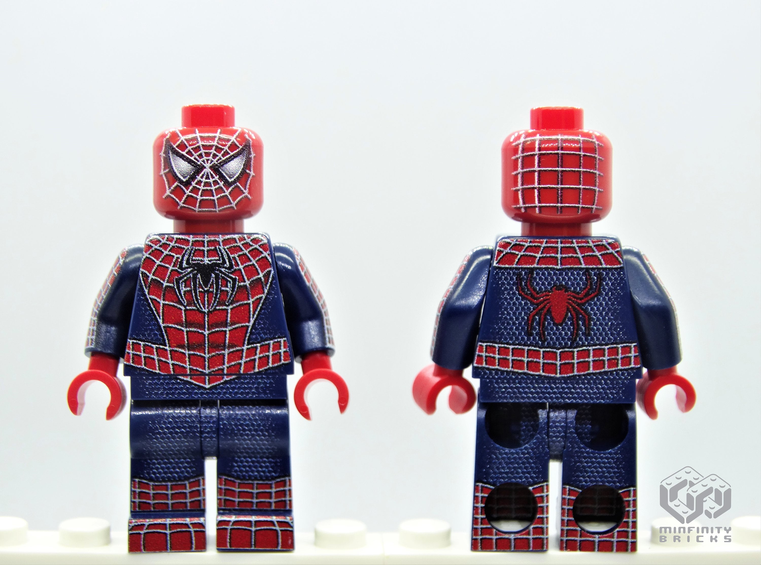 Lego Spiderman Body Decals
