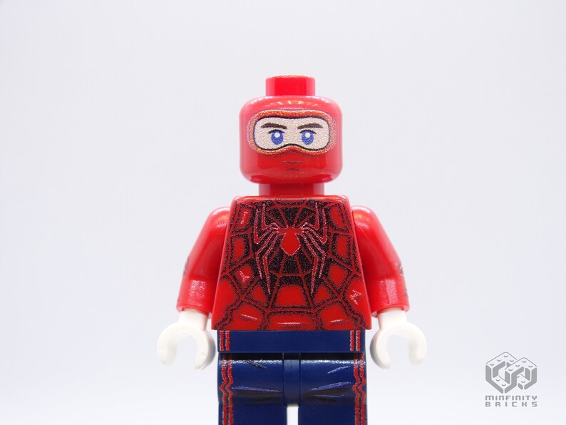 The Human Spider custom Printed Minifigure - Etsy