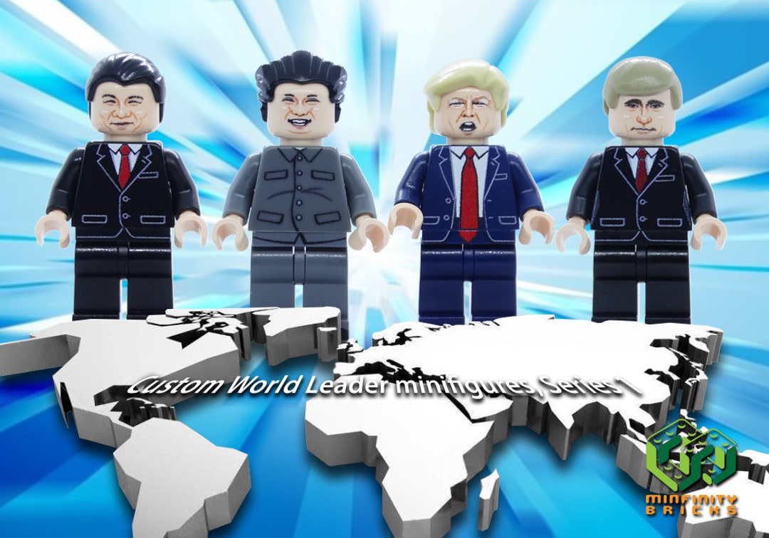 World Leaders Collection #1 (custom Printed Minifigure) - Etsy