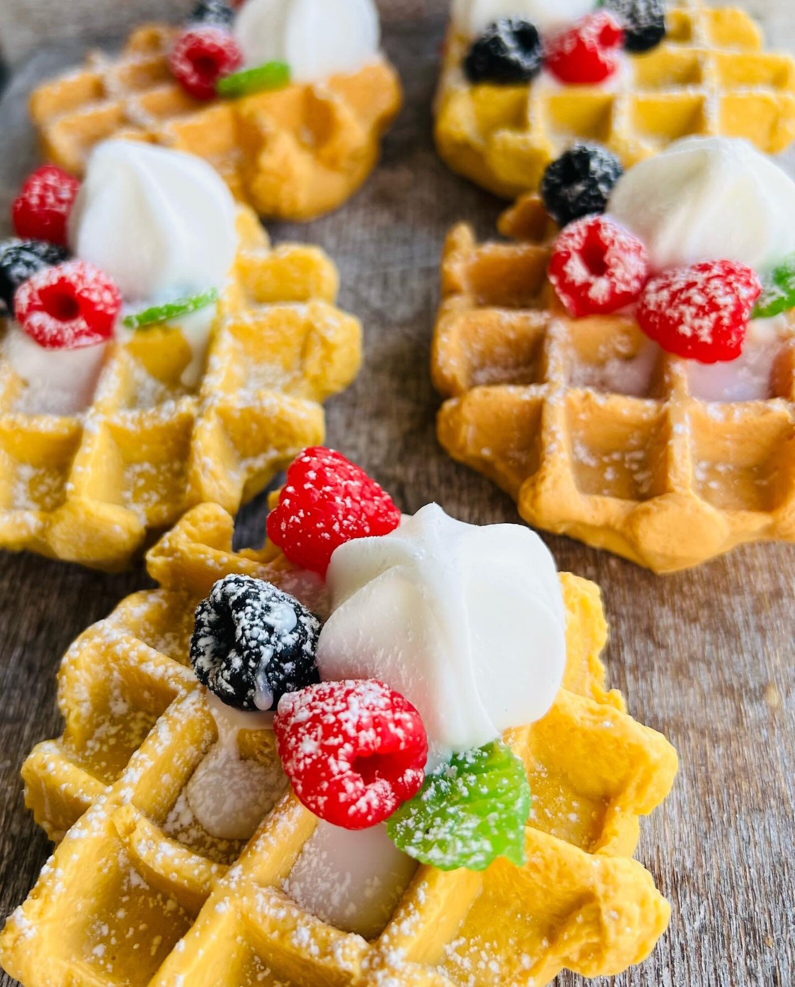 Big Waffle Soap - Dessert Soap, Food Soap, Cake Soap, Kids Soap, Gift ...