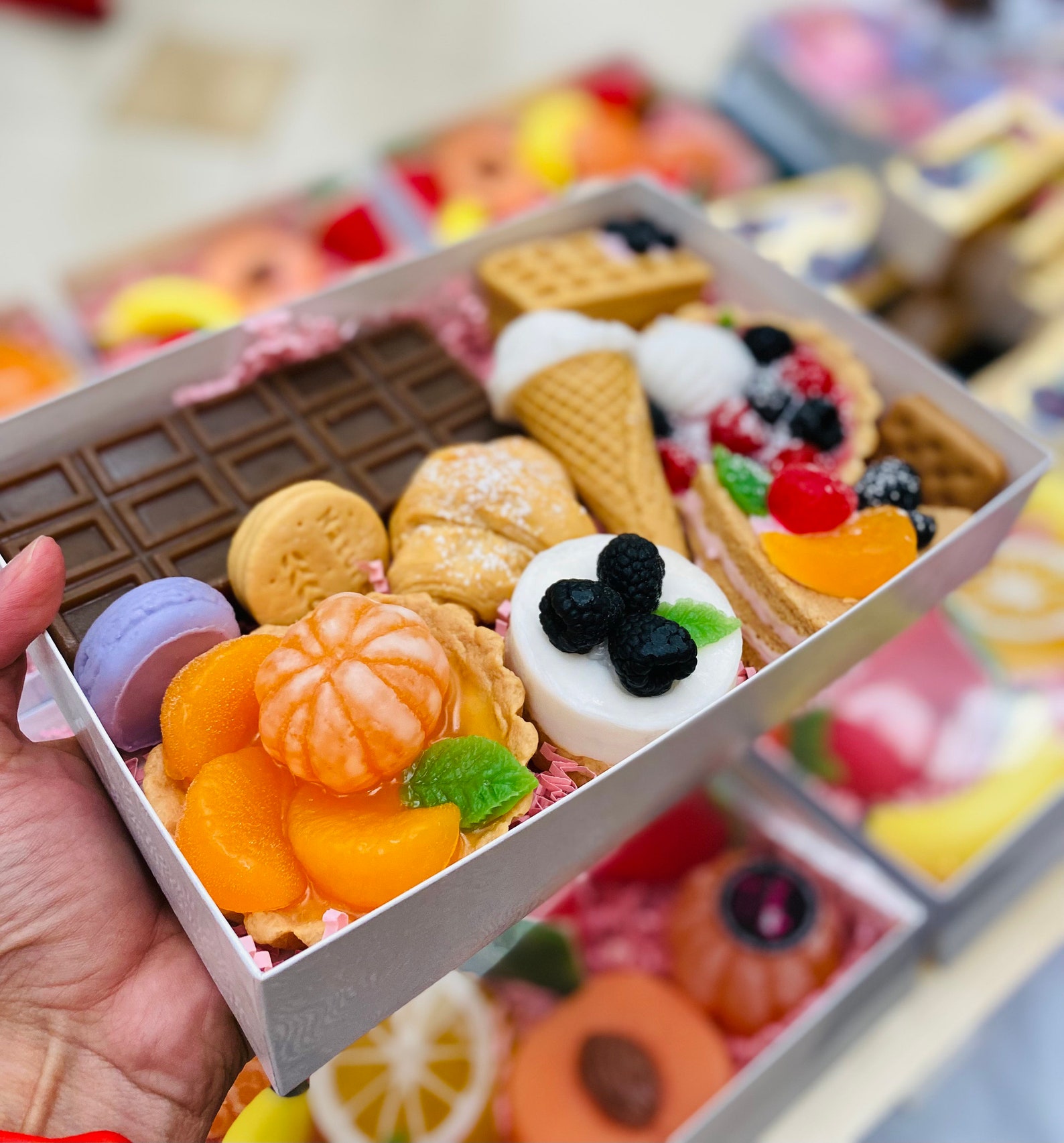 Soap Sweets Gift Box Mothers Day Gift Gift for Her Cake - Etsy