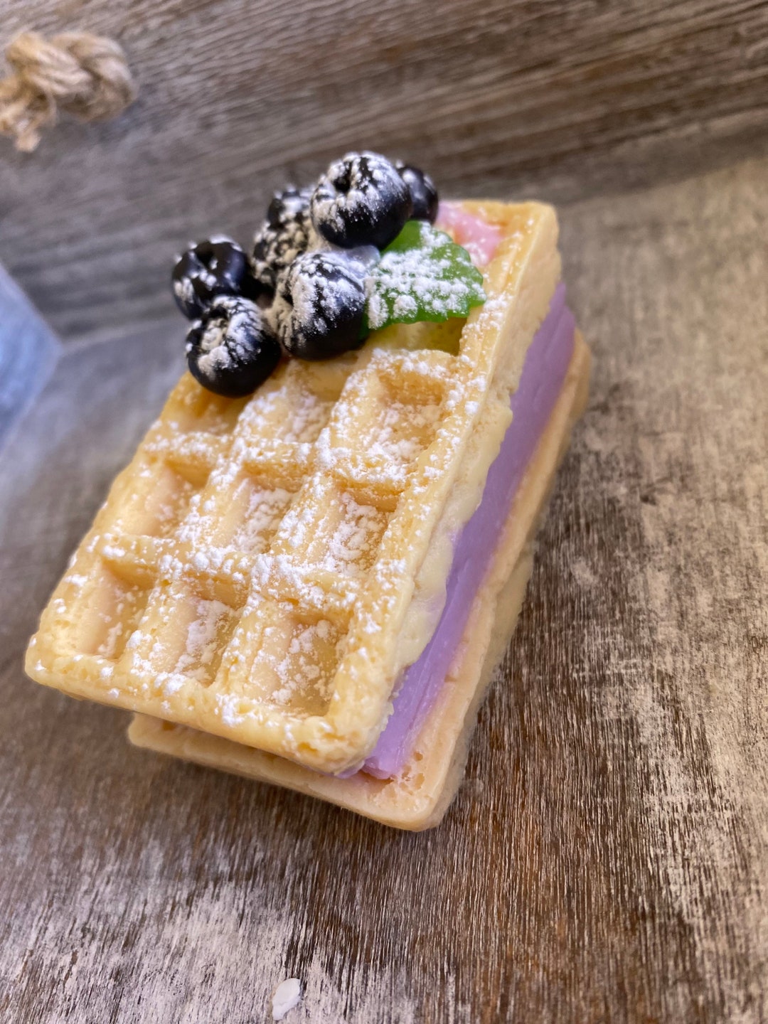 Waffle Soap - Food Soap, Dessert Soap, Fake Food Soap, Kids Soap, Party ...
