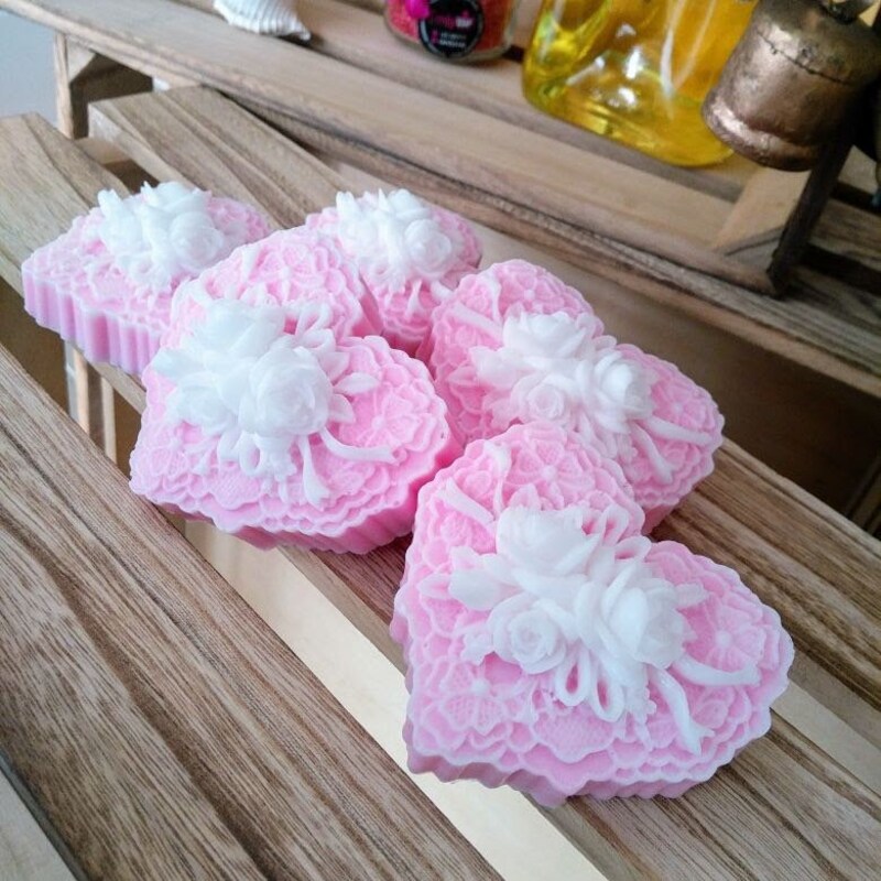 Heart Soaps - Etsy
