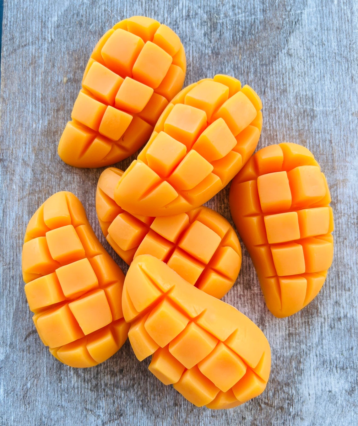Mango Slice Soap - Fruit Soap, Fake Food Soap, Favors Soap, Guests Soap ...