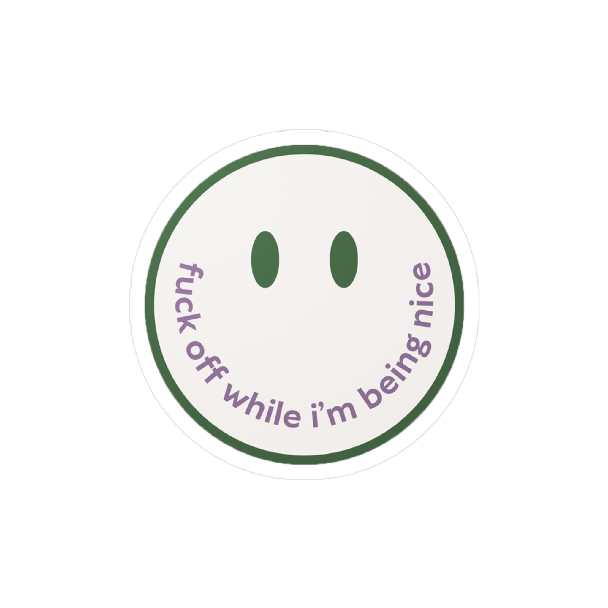 Really Offensive Retro Sticker Kiss-cut Vinyl Decal Dark Humor Vintage ...