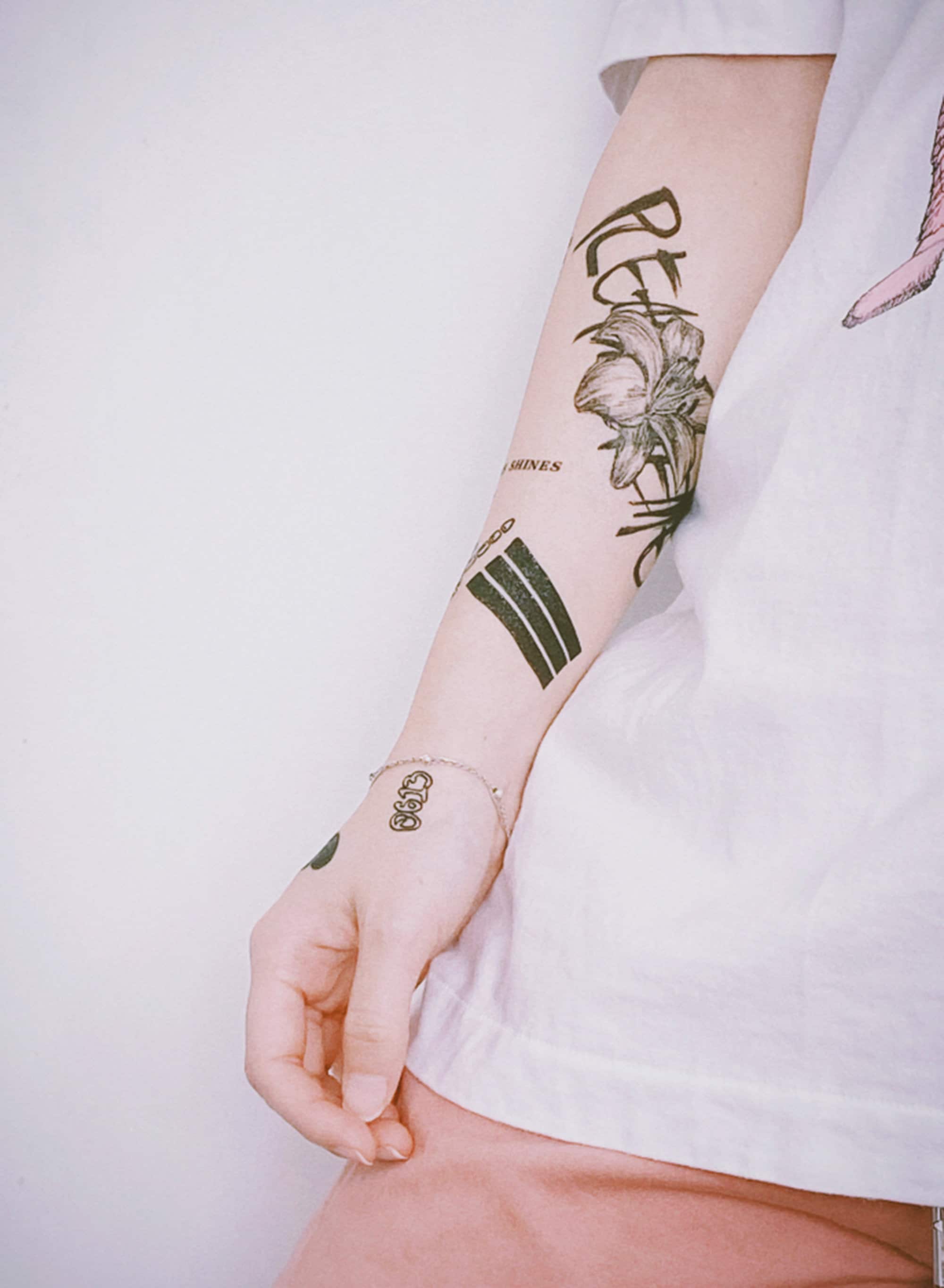 BTS Jungkook Temporary Tattoos JK Hand Tattoos Tattoo - Etsy Australia