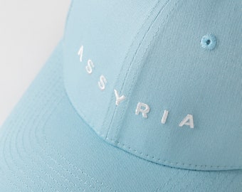 Milana Blue and White ARYA ASSYRIA Logo Baseball Cap - Etsy
