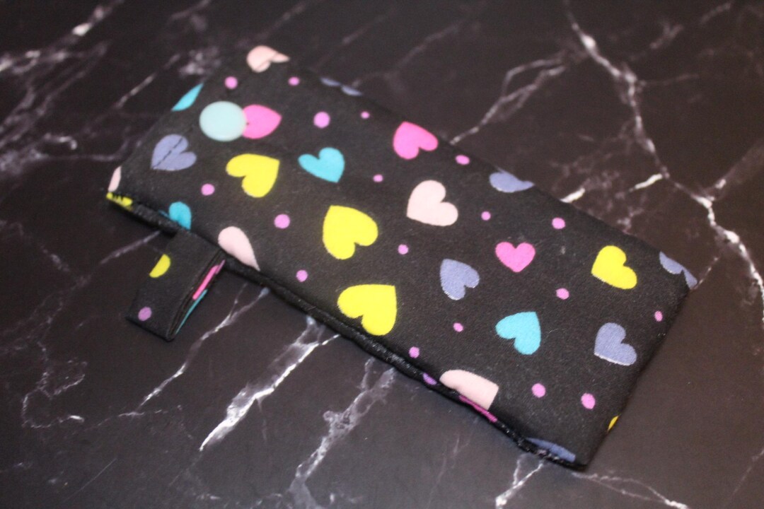 Black Heart Fabric Vape E-cigarette Travel Pocket Cover Case Holder - Etsy