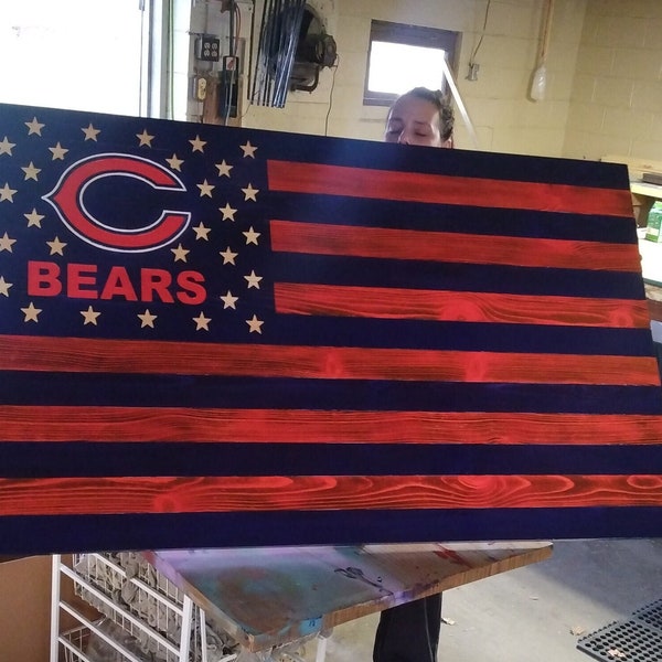 Chicago Bears Sign - Etsy
