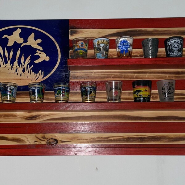 Shot Glass Display - Etsy