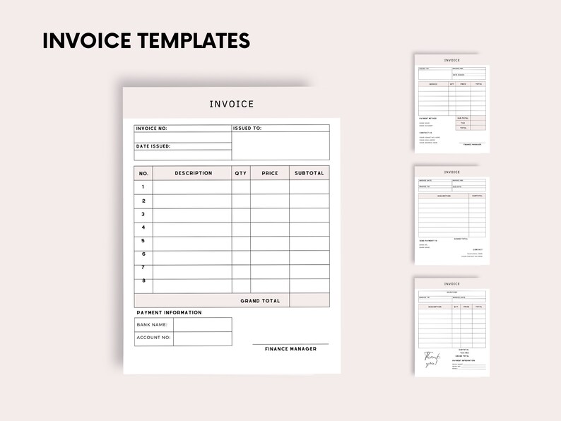Small Business Forms Invoice Template for Small Business Order Form ...