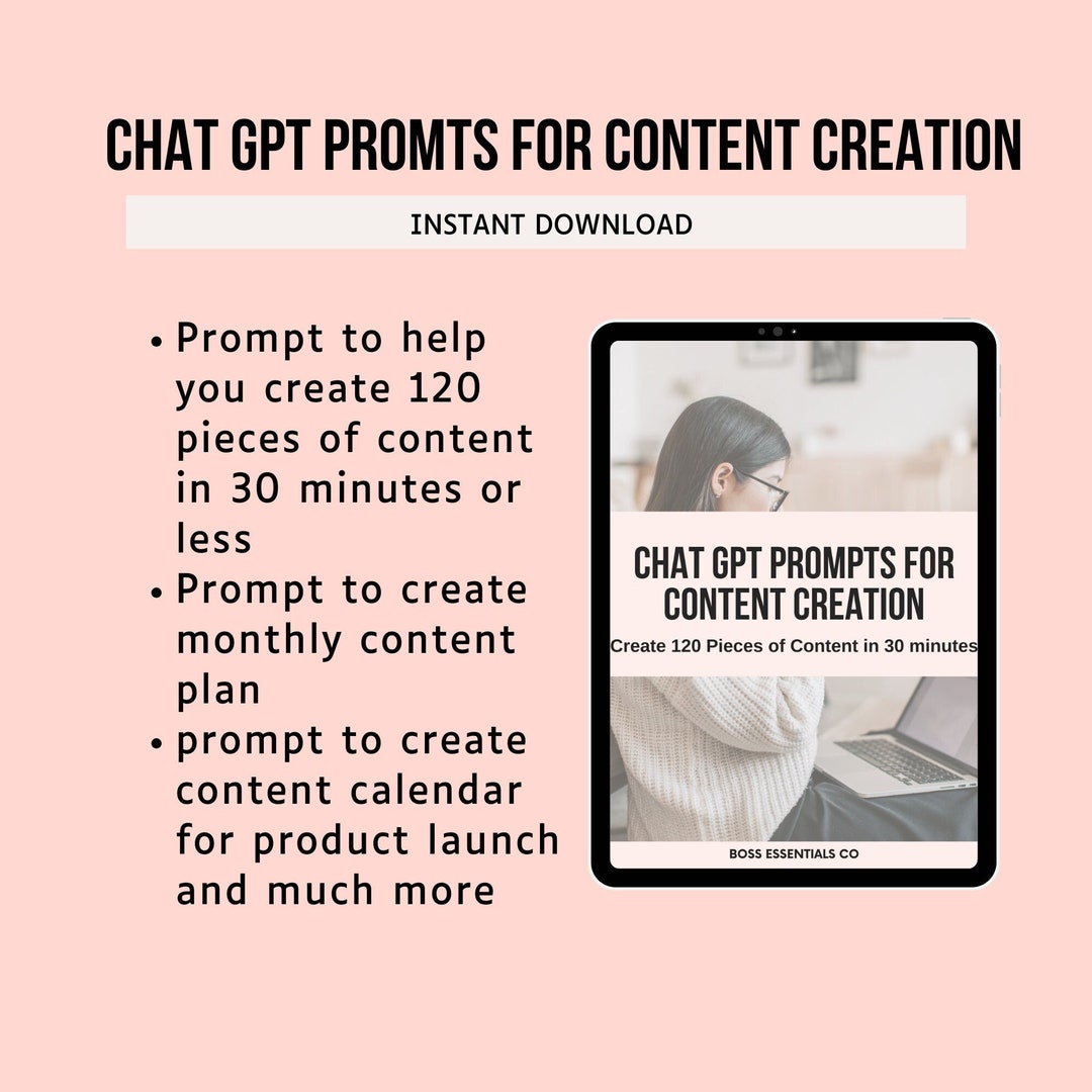 Chat GPT Prompts for Content Creation, Advanced Chat GPT Prompts ...