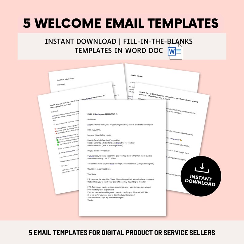 Welcome Email Templates for Small Business, Welcome Email Swipe Files ...