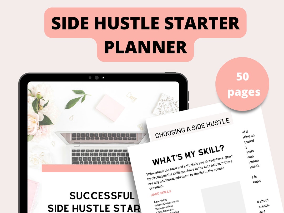 Side Hustle Planner Side Hustle Business Business Plan - Etsy