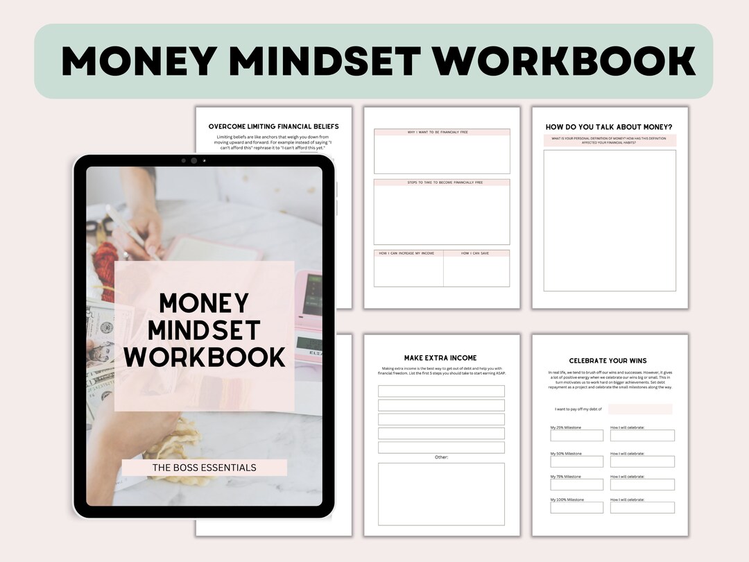 Money Mindset Journal Mindset Journal Money Journal - Etsy