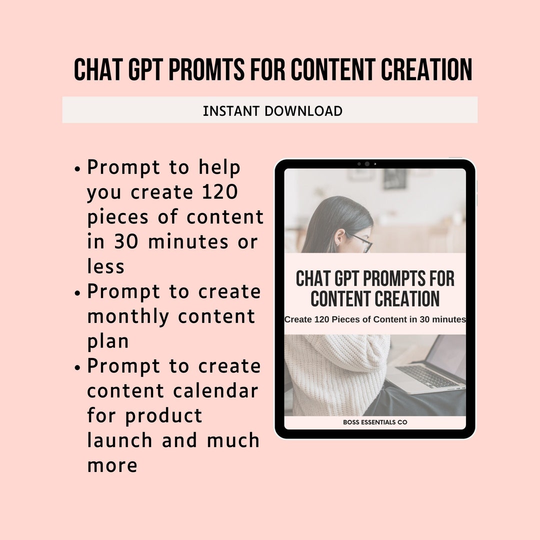 Chat GPT Prompts for Content Creation, Advanced Chat GPT Prompts ...