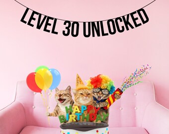 Level 30 Unlocked - Etsy