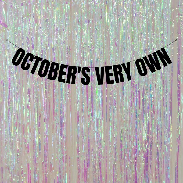 October Very Own Svg - Etsy