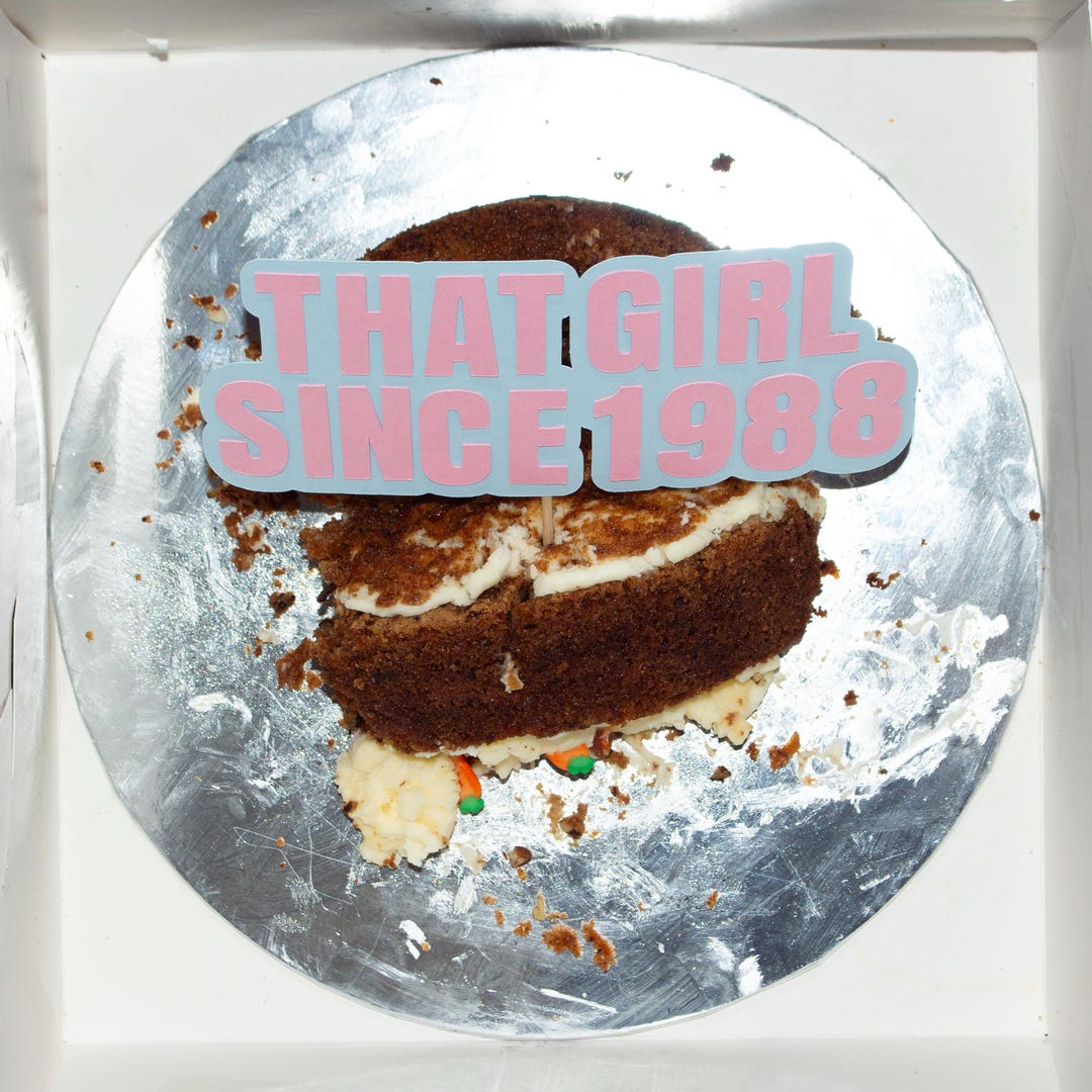 Custom That Girl Since * Cake Topper | Hilarious Cake Toppers | Modern ...