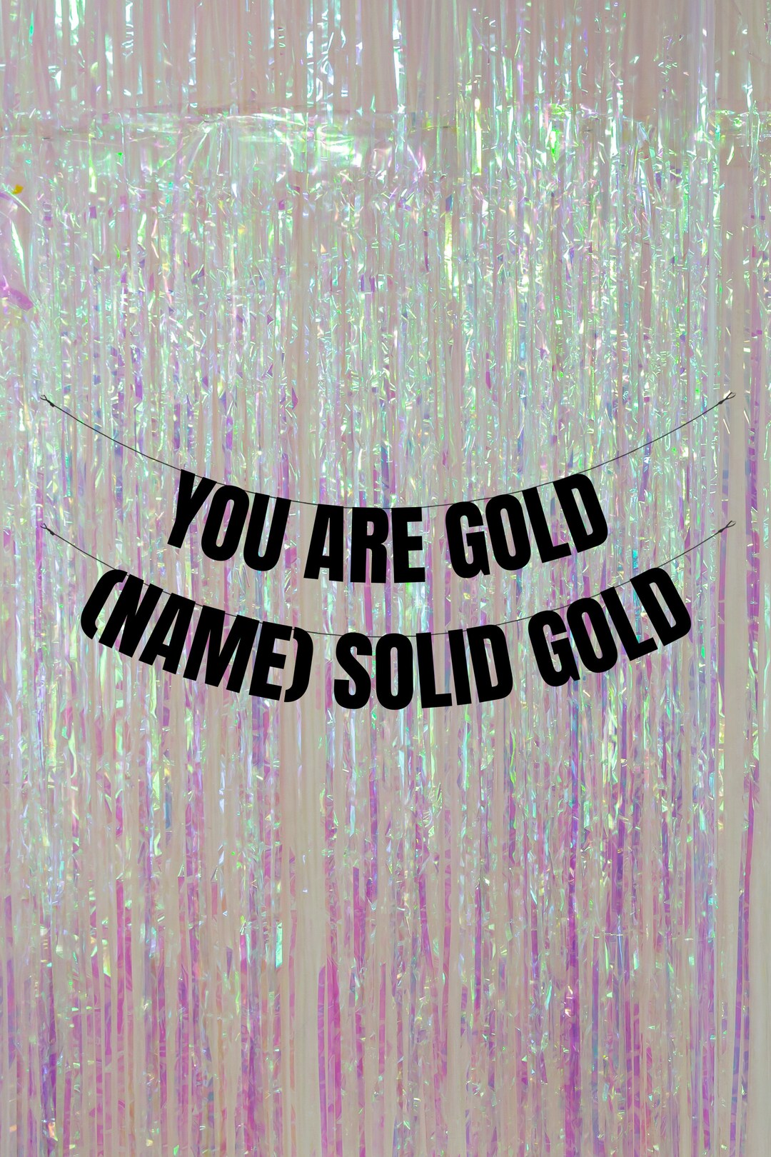 You Are Gold name Solid Gold. Rude, Funny Happy Birthday Banners. Funny ...