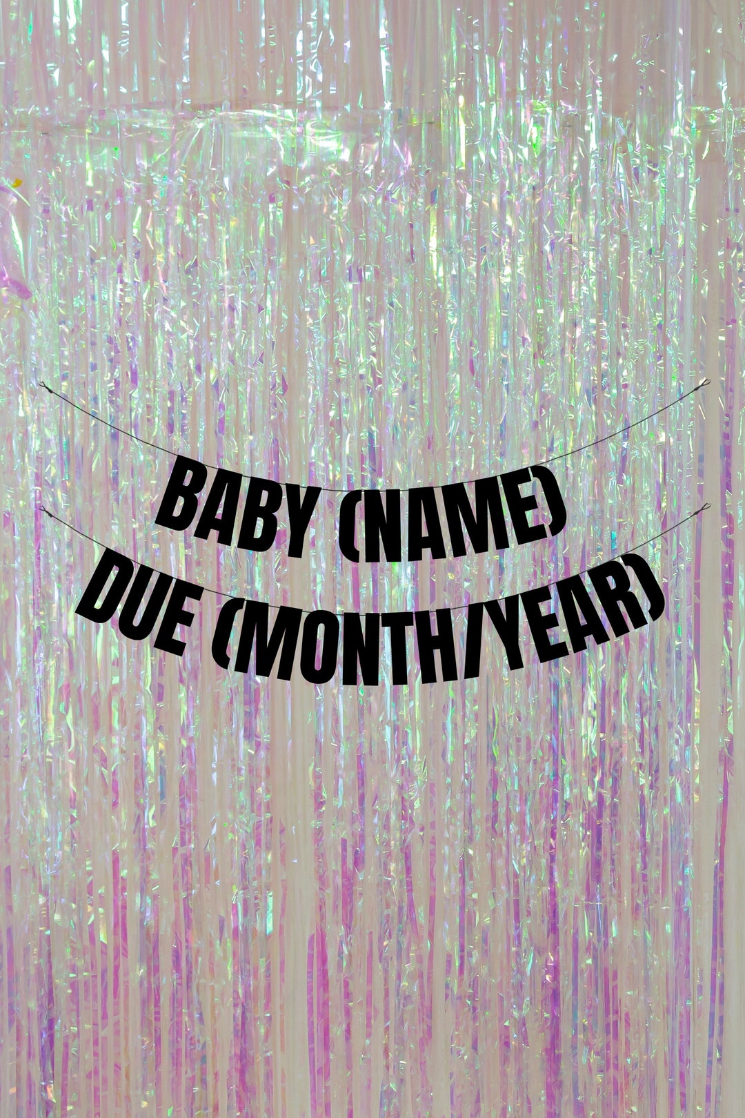 Personalised Baby name's Gender Reveal. Funny Gender Reveal Banners ...