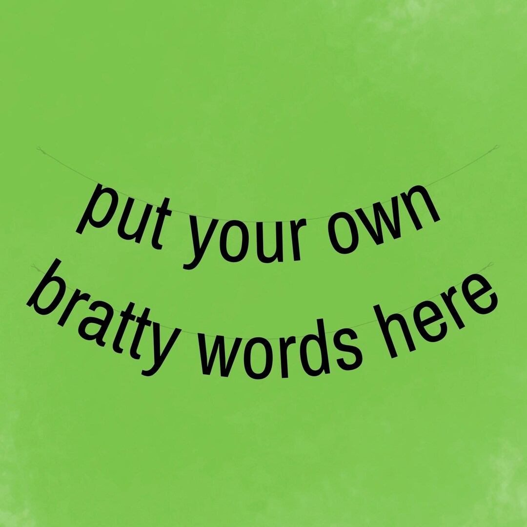 Custom Brat Banner. Personalised Brat Banners. Brat Hen Party ...