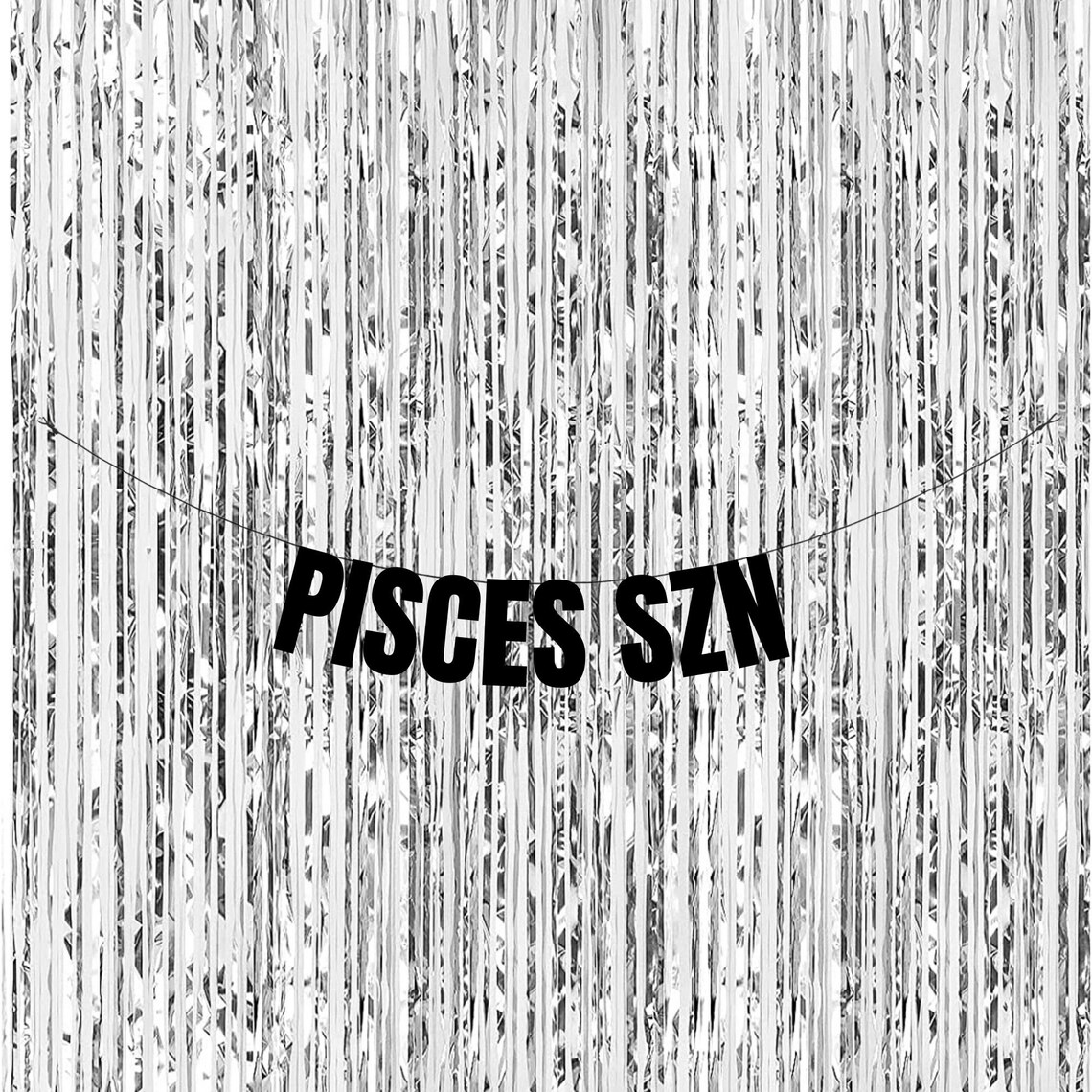 Pisces Szn Pisces Season Star Sign Birthday Banners Pisces - Etsy
