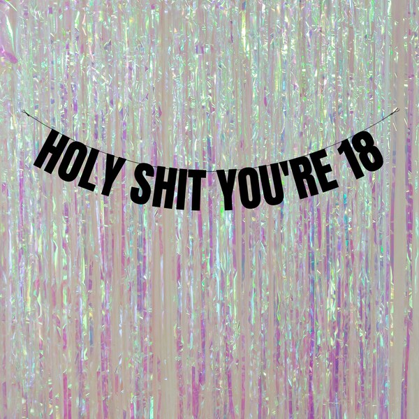 18th Birthday Banner - Etsy UK