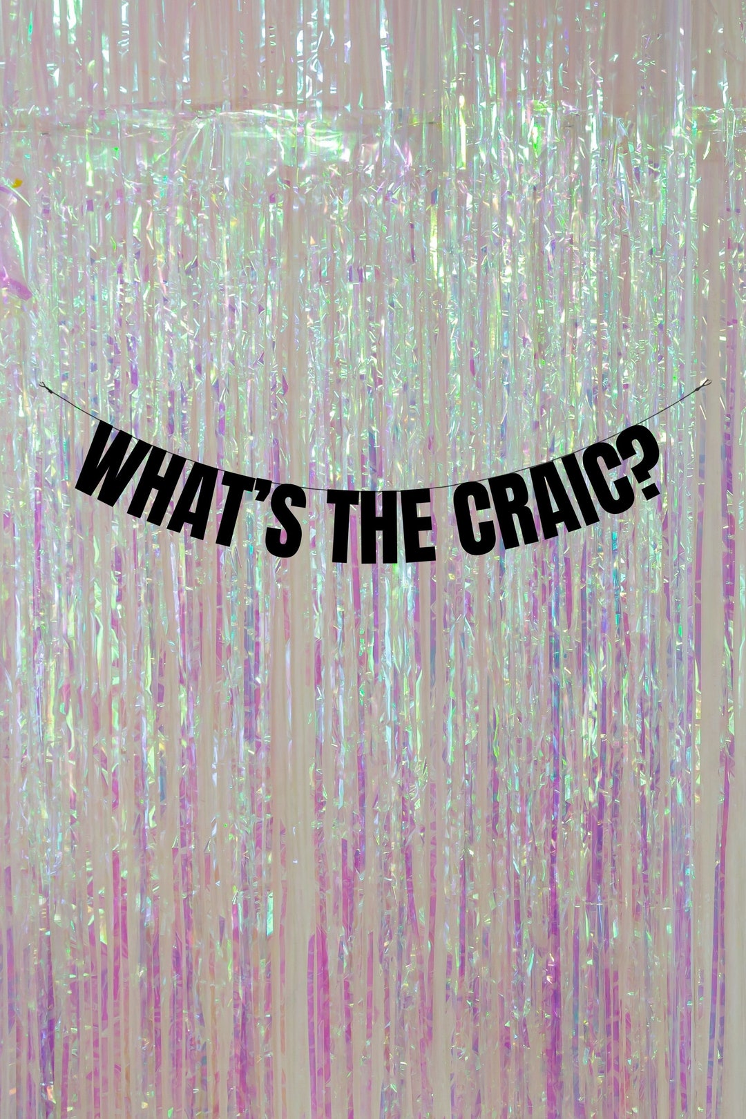 What's the Craic Funny St Patrick's Day Decorations. Personalised ...