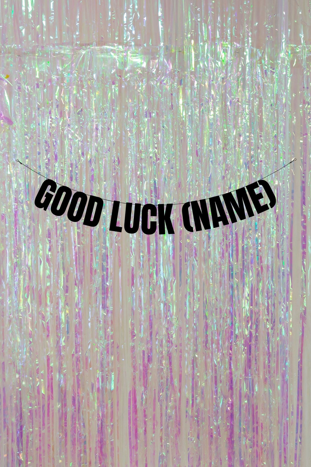 Personalised Good Luck Banner. Funny Leaving Party Banners and Signs ...