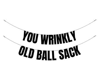 Wrinkly Old Ball Sack - Etsy